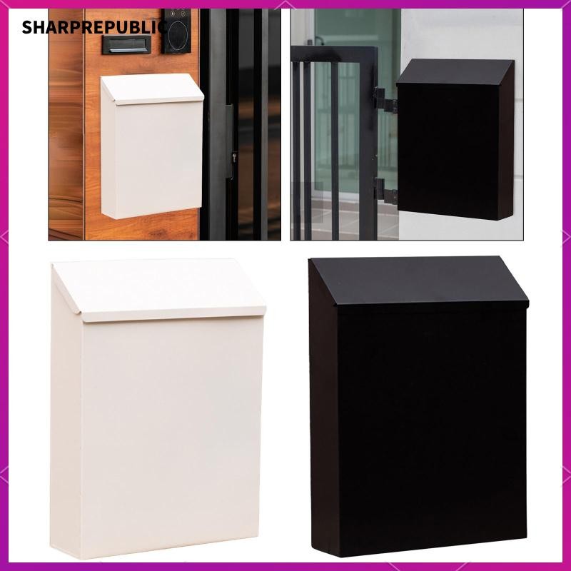[Sharprepublic] Drop Box with Lock Wall Mounted Mailbox Decorative ...