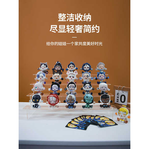 popmart display box acrylic display box Acrylic blind box display rack ...