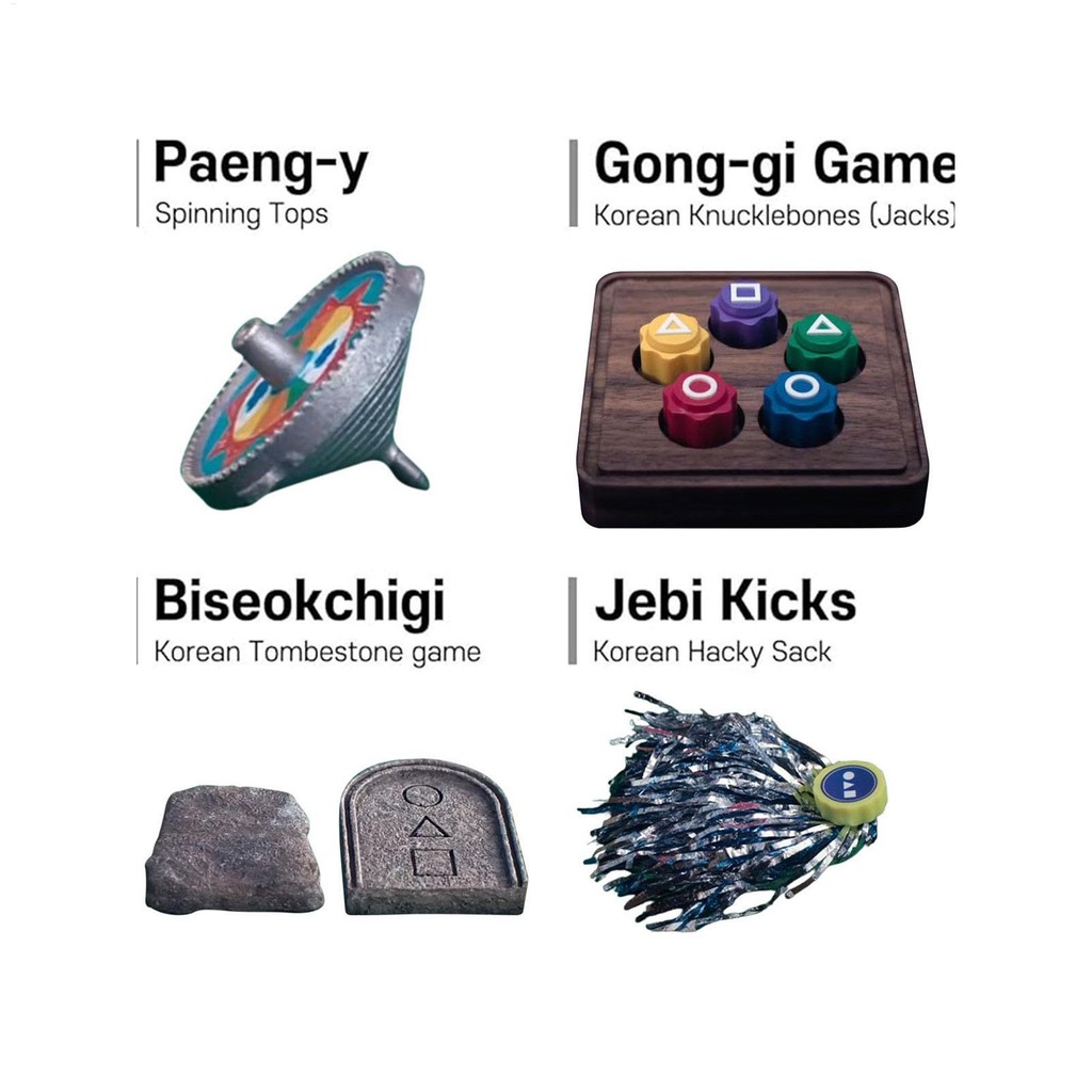 Gonggi Korean Game Squid Games Stone Catching Game Korean Traditional ...