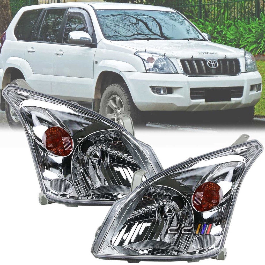 Toyota Land Cruiser Prado 120 2002-2009 Landcruiser RZJ120 Head Lamp ...