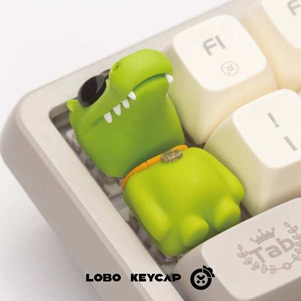 keycaps Little radish original design personality keycap beast party keycap resin art keycap ...