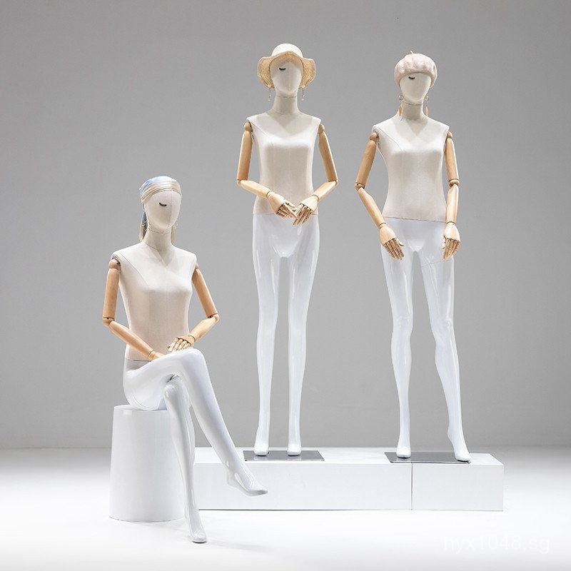 Mannequin Display Props for Window Display, Full Body Female Mannequin ...