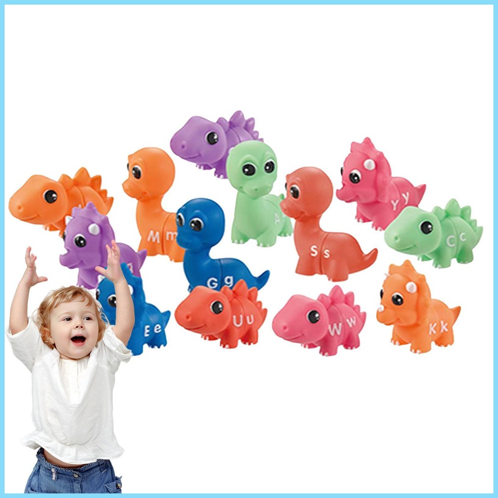 Dinosaur Alphabet Learning Toy 26X Sorting And Matching Game Double ...
