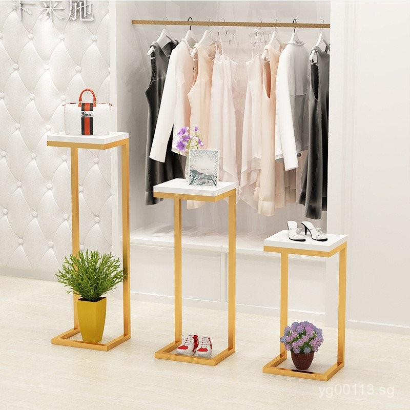 Shopping Mall Shoe Bag Window Display Stand Floor-Standing Height ...