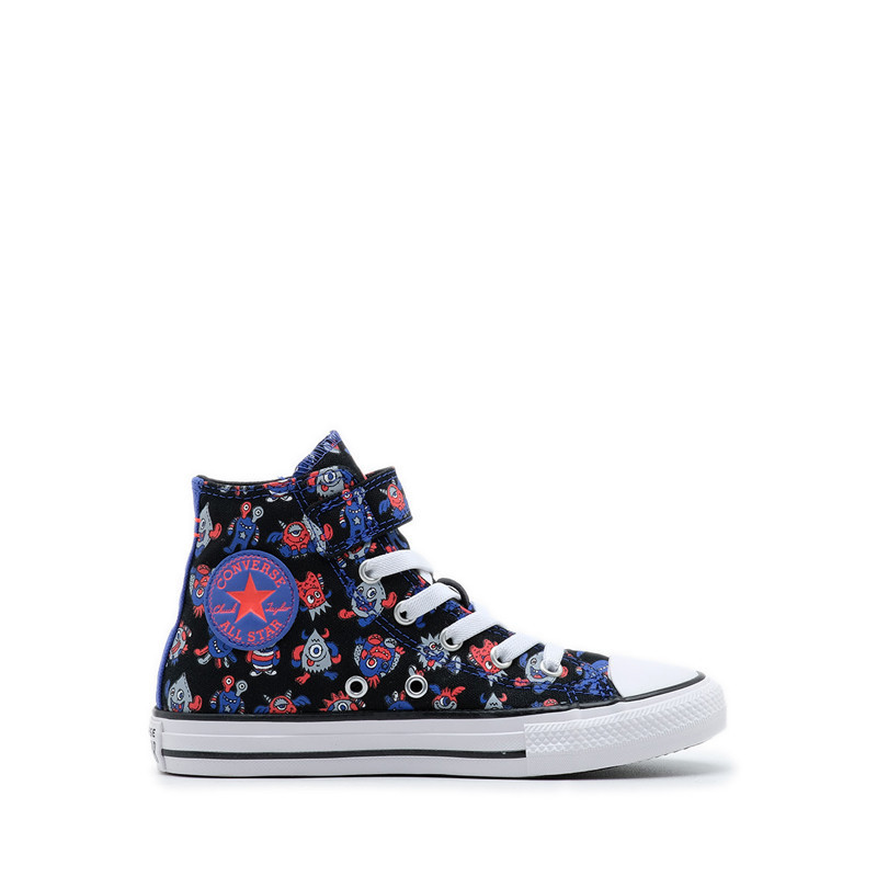Converse CTAS Easy On Monster Mash Boys's Sneakers - Black/Blue Flame ...