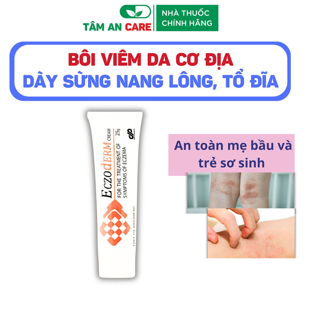 Eczoderm cream to support Folliculitis, Keratosis, Atopic Dermatitis ...