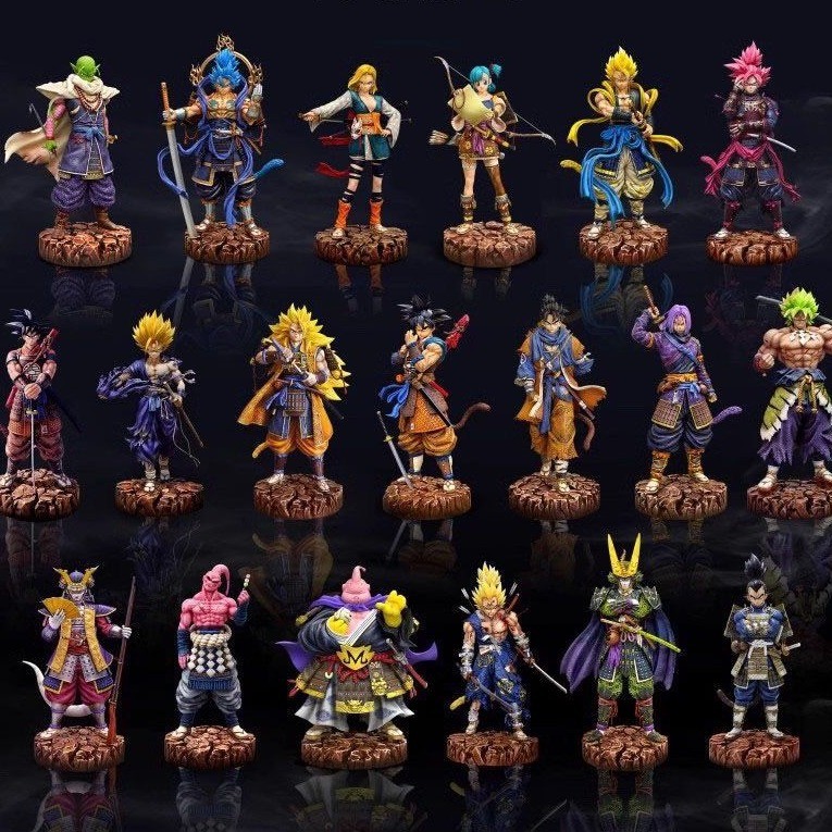 Saru Dragon Ball GK Buu Samurai Git Frieza Figure Broly Goku Standing ...