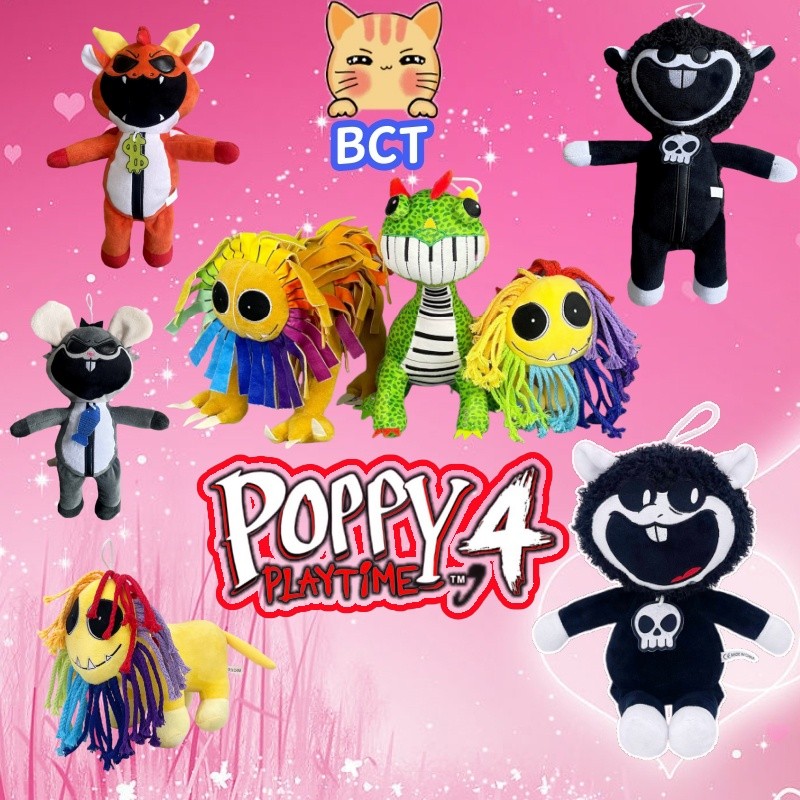 BCT Poppy Playtime 4 Nightmare Critters Plush Toy Chapter 4 Plushies ...