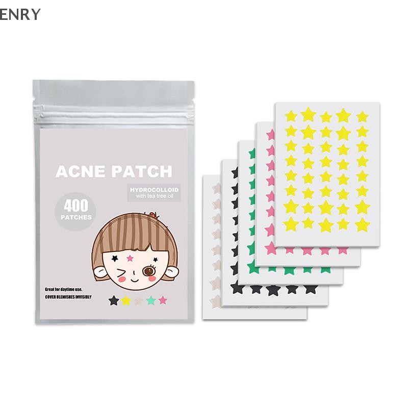 EN 200/400pcs Star Pimple Patch Acne Colorful Invisible Skin Care ...