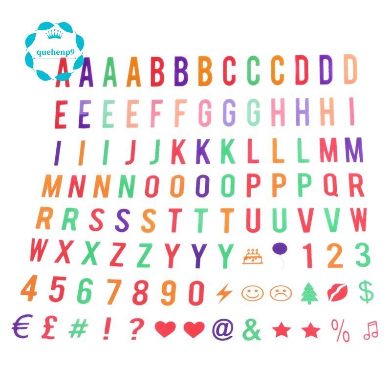 Letter & Symbol Pack For A4 Cinematic Light Up Sign Box Cinema LED ...