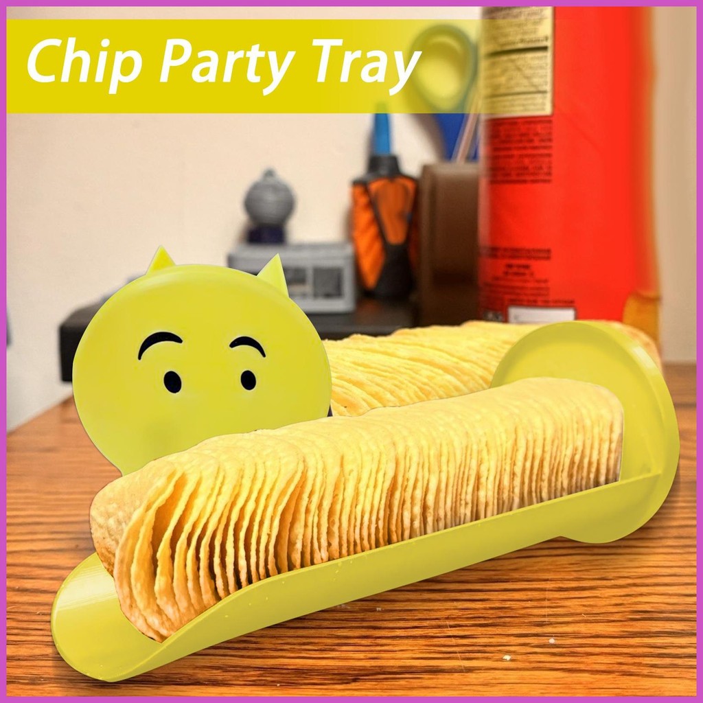 Potato Crisps Slider Tray Potato Chips Holder Dispenser Reusable Pull ...