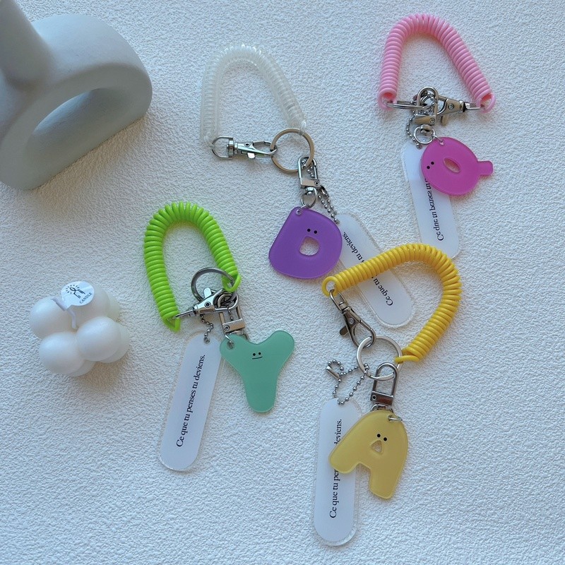 Instagram Cute Letter Keychain Bag Charm Car Charm Cartoon Charm USB ...