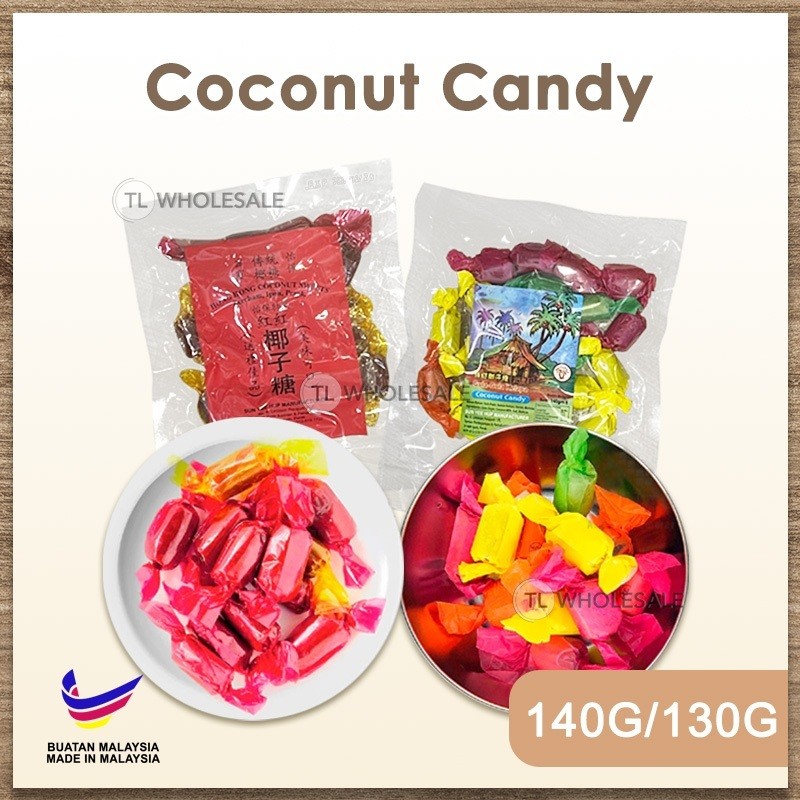 【TL】Premium Ipoh Traditional Homemade Coconut Candy Sweets Gula-Gula ...