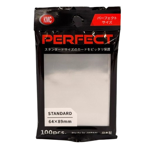 KMC Perfect Size Top Load Standard Sized Card Sleeves 100ct 64x89mm ...