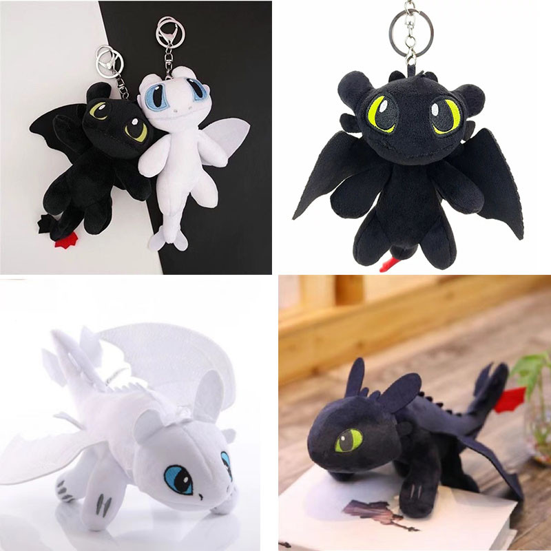 2025 How To Train Your Dragon Toy Plush Toothless Stuffed Toys Keychain ...