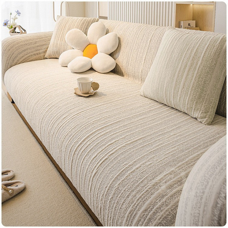 Anti Scratch Sofa Cover Stretchable l Shape Sofa Cover Protector Anti ...