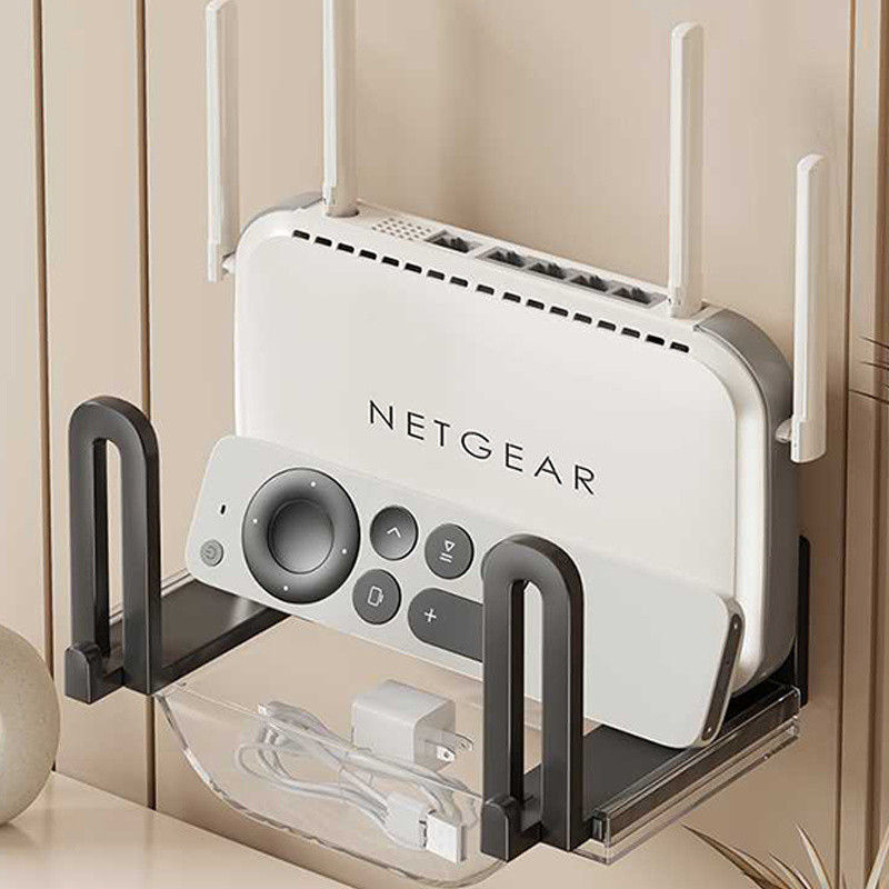 Router stand/stand Router Shelf Power Strip Set-Top Box Cover Wall ...