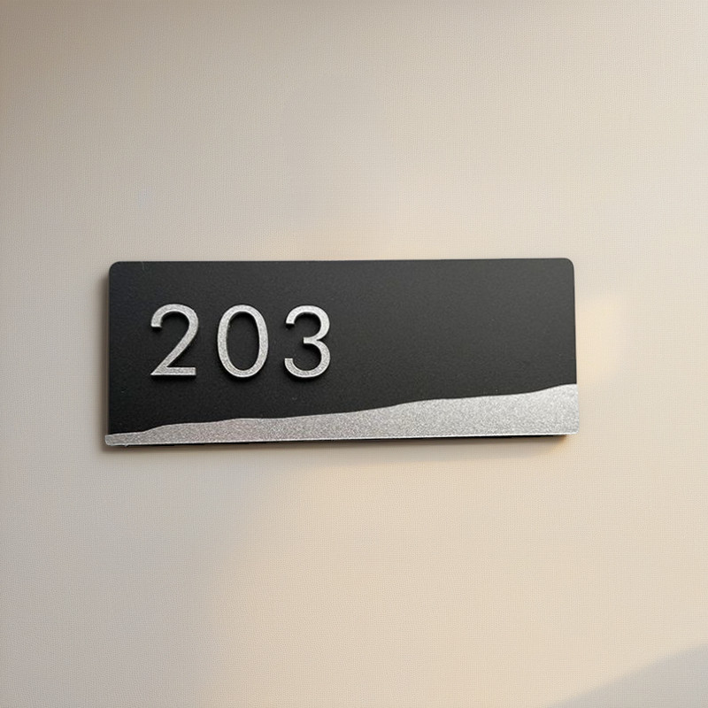 Household Acrylic Signage Numbers Number Plate Customize Plate Rumah ...