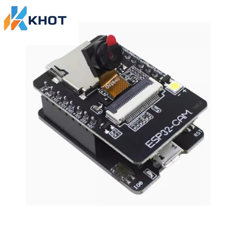 ESP32-CAM development board WiFi+Bluetooth module ESP32 serial port to OV2640 camera module ...