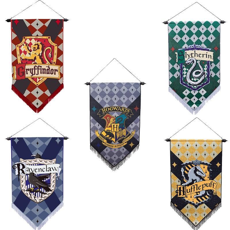 Gryffindor Decoration Harry Potter Flag Gryffindor Magic Four Houses ...