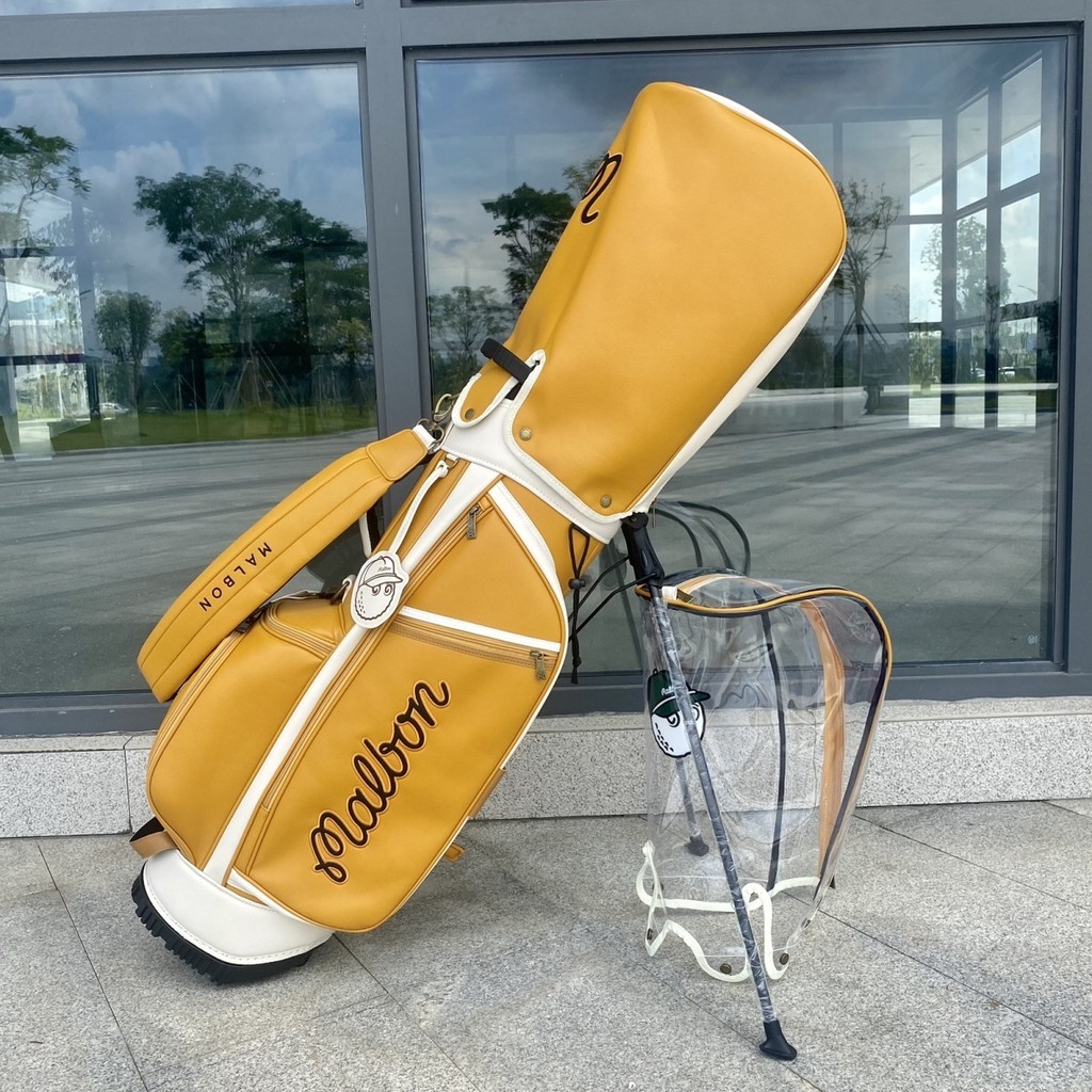 Mb New Golf Bag Waterproof Leather Golf Stand Bag Foot Frame Bag ...