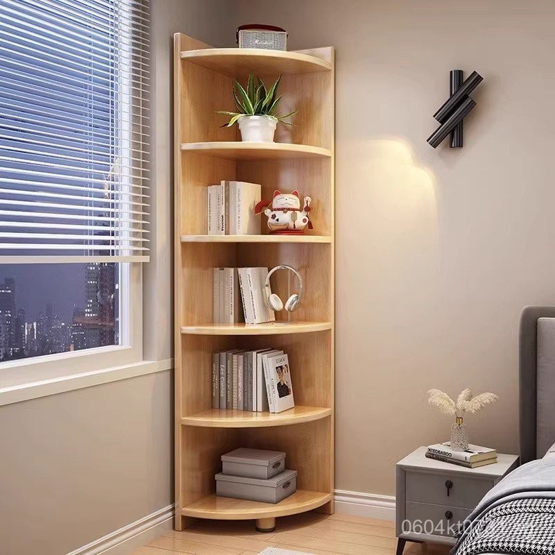 Corner Cabinet Misi Solid Wood Triangle Corner Cabinet Book Storage ...