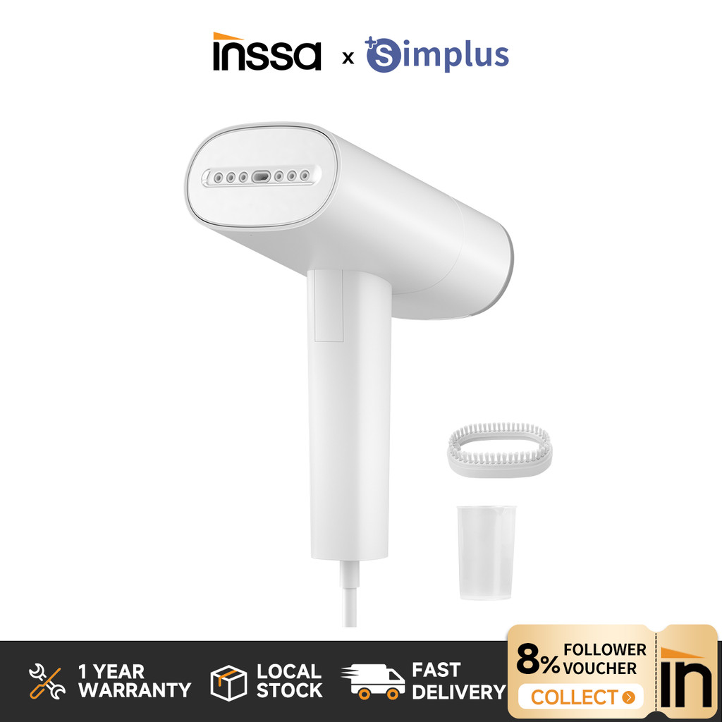 INSSA 1000W Handheld Wet&Dry Dual Function Household 2-Level Foldable ...