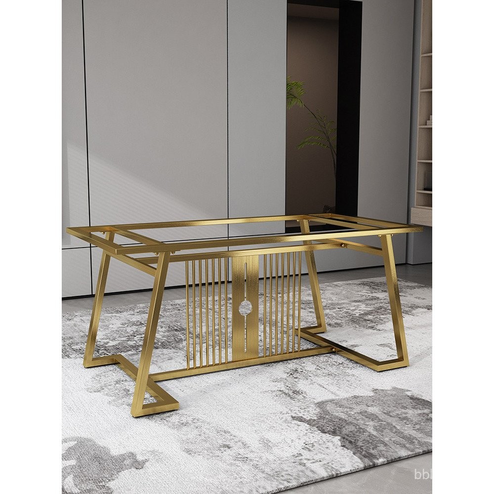 Stainless Steel Frame Marble Table Legs Rock Slab Table Feet Creative ...