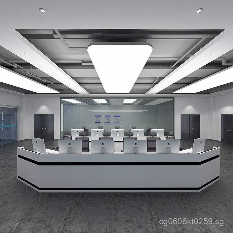 Fire Dispatch Console Control Panel Monitoring Desk Workstation Central Control Room Operation