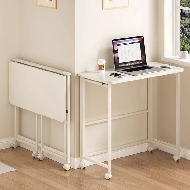 【SG STOCK】 Foldable Computer Desk Movable Desk Home Bedroom Student ...