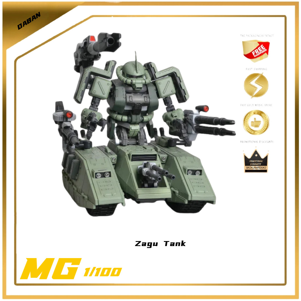 MK 1: 100 MG Version Green ZAKU TANK MS-06V ZAKU TANK | Shopee Singapore