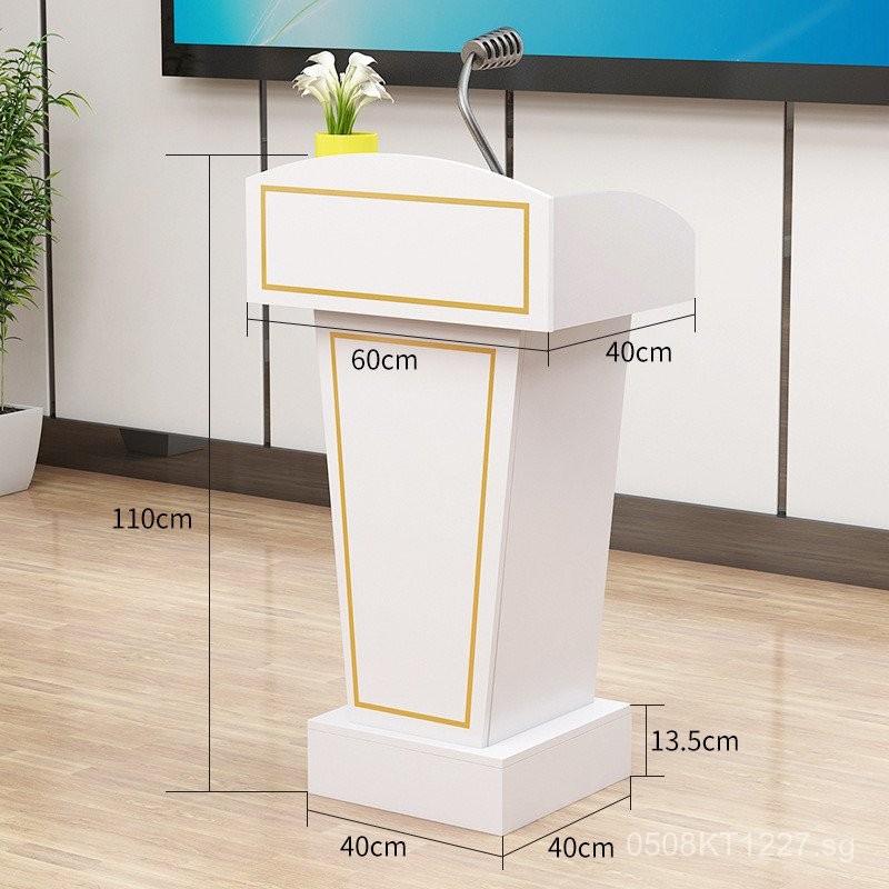 Reception Desk Podium Guest Speaker Stand Host Desk Office Use Lecture ...