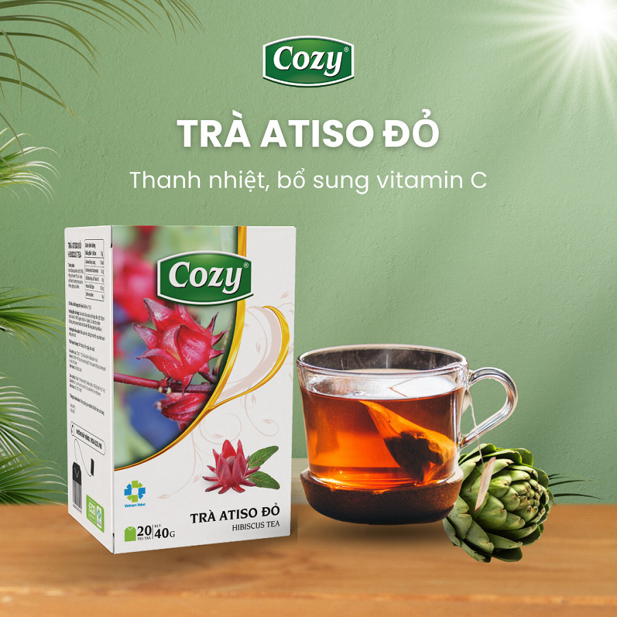 Atiso Tea Bag 365 Cozy Herb, Cozy red artichoke tea Supports Heat ...