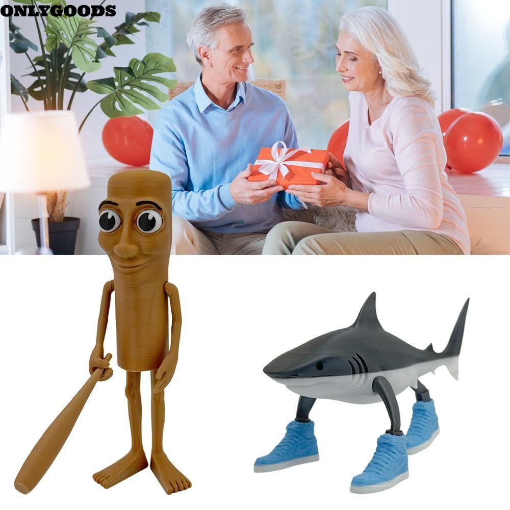ONLYGOODS Sahur Figure Toy, Collectable Creative Shark Figurine Toy ...