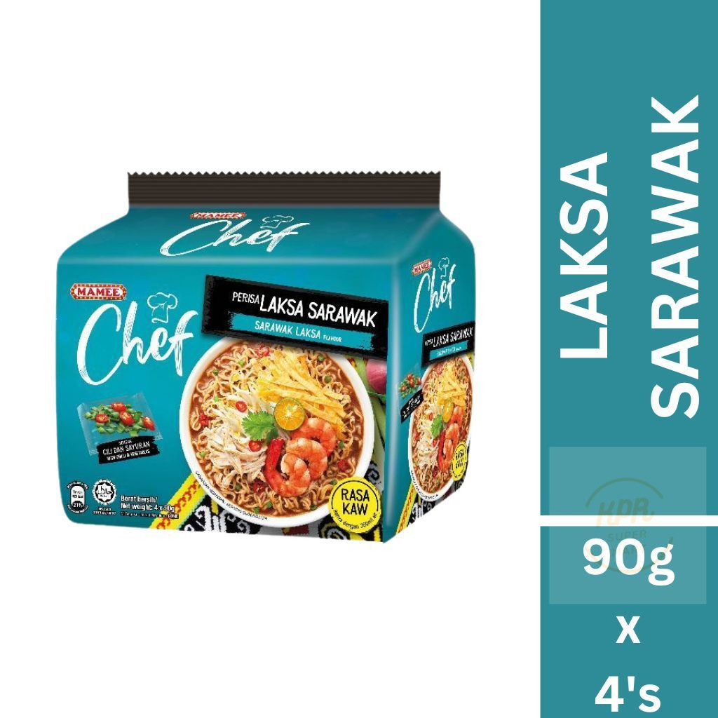 MAMEE Chef Laksa Sarawak (90g x 4's) | Shopee Singapore
