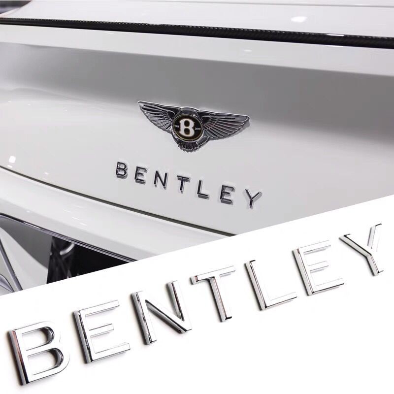 BENTLEY English Car Logo BENTLEY Letter Logo Sticker Europe Added ...