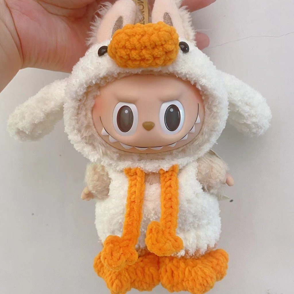 Labubu Handmade Doll Clothes Forest Fairy Tale Vinyl Clothes Knitting ...