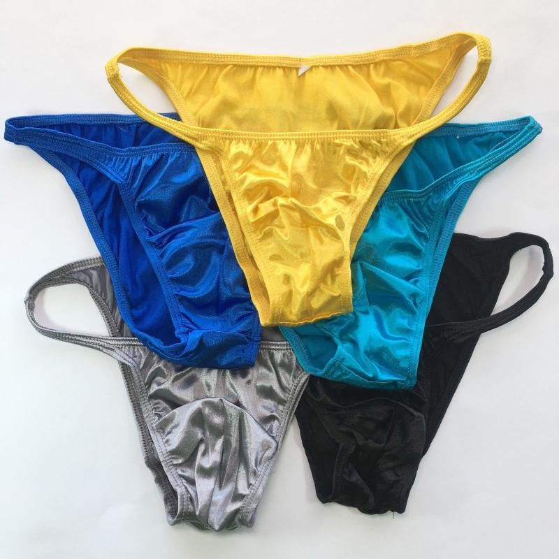 [Ready Stock] Low-Waisted Men's Small Briefs Half-Packed Hip Men's ...
