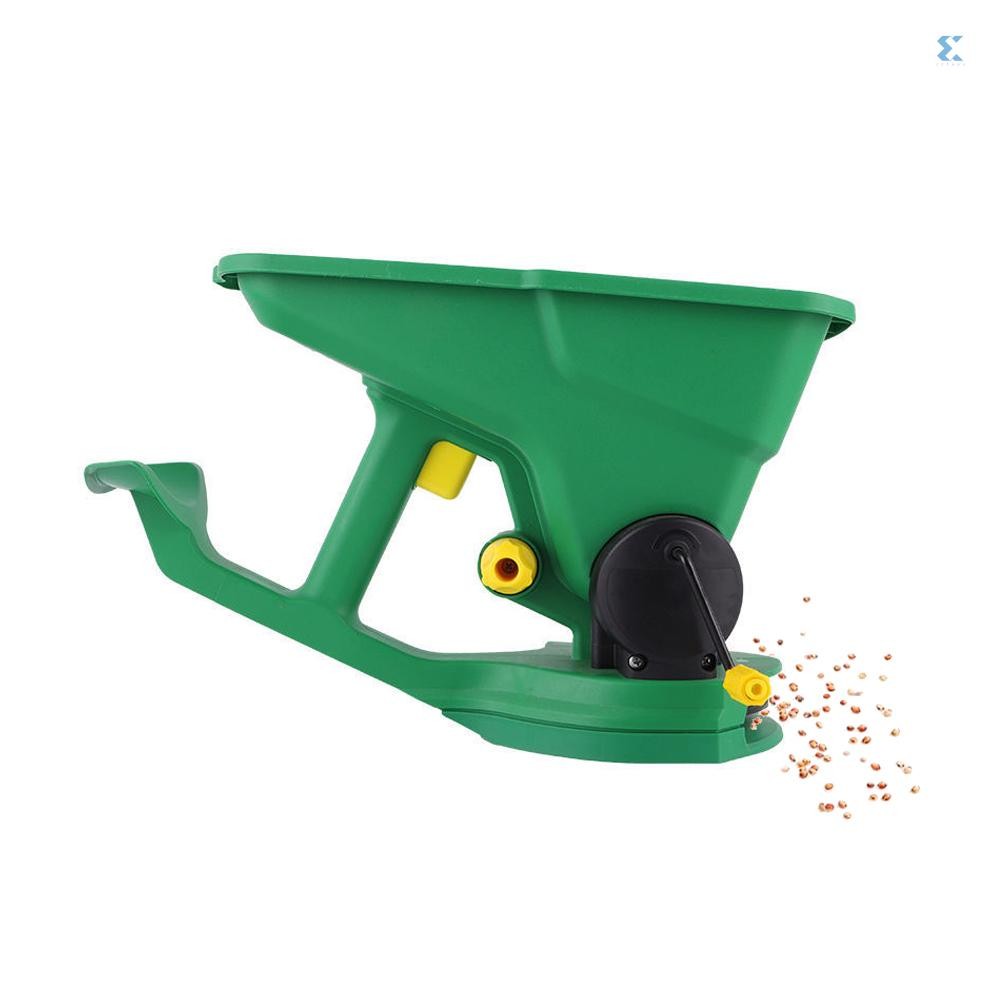 1.5L Handheld Seed Spreader Manual Small Seeder Field Fertilization Machine Multi-Purpose Lawn ...