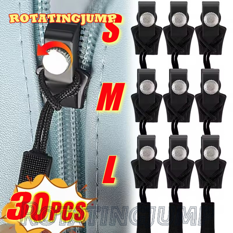 Tool-Free Removable Zipper Puller 3 Sizes, Alloy Replacement Zipper ...