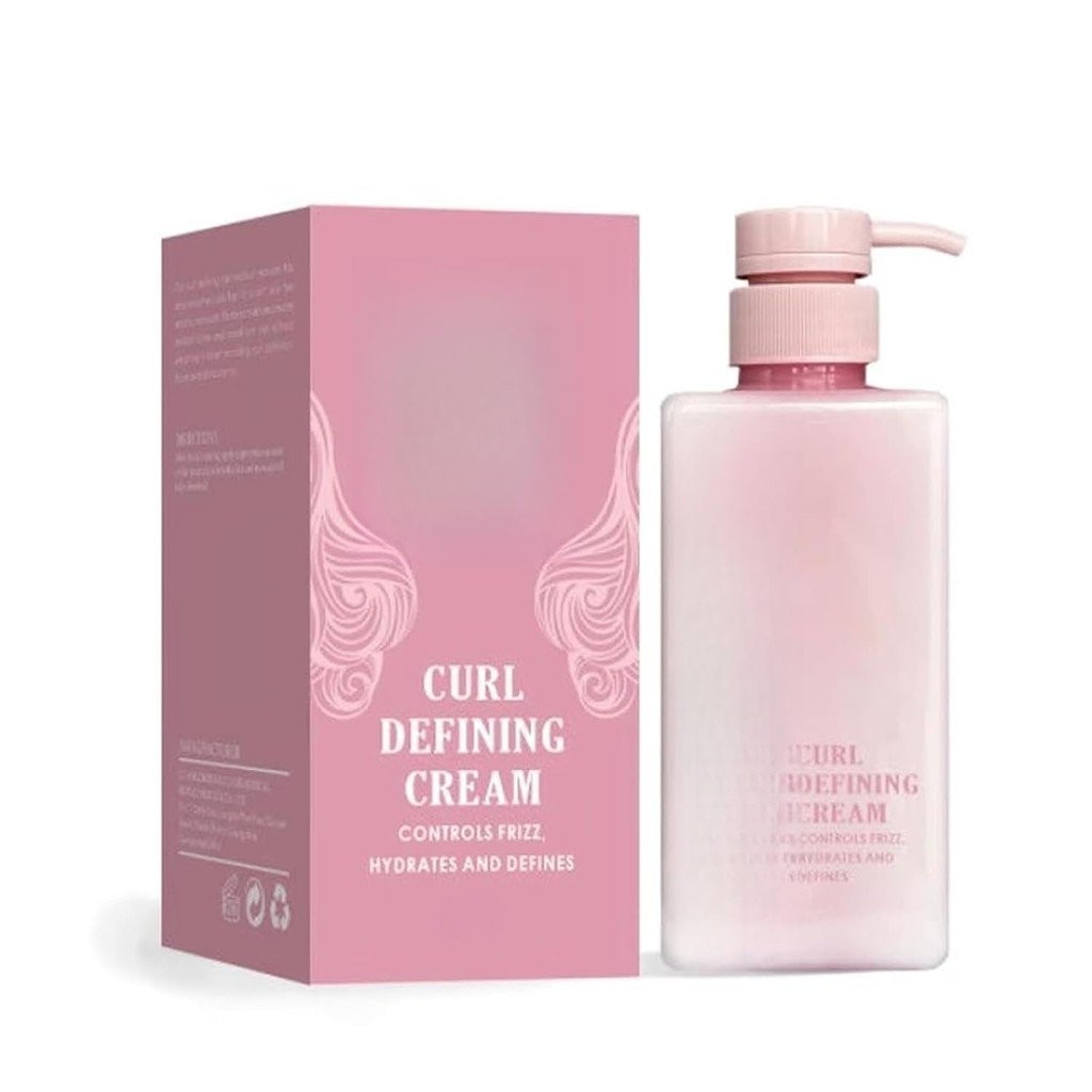 Curl Defining Cream, Hair-Volumizing Cream, Moisturizing, Smoothing for ...