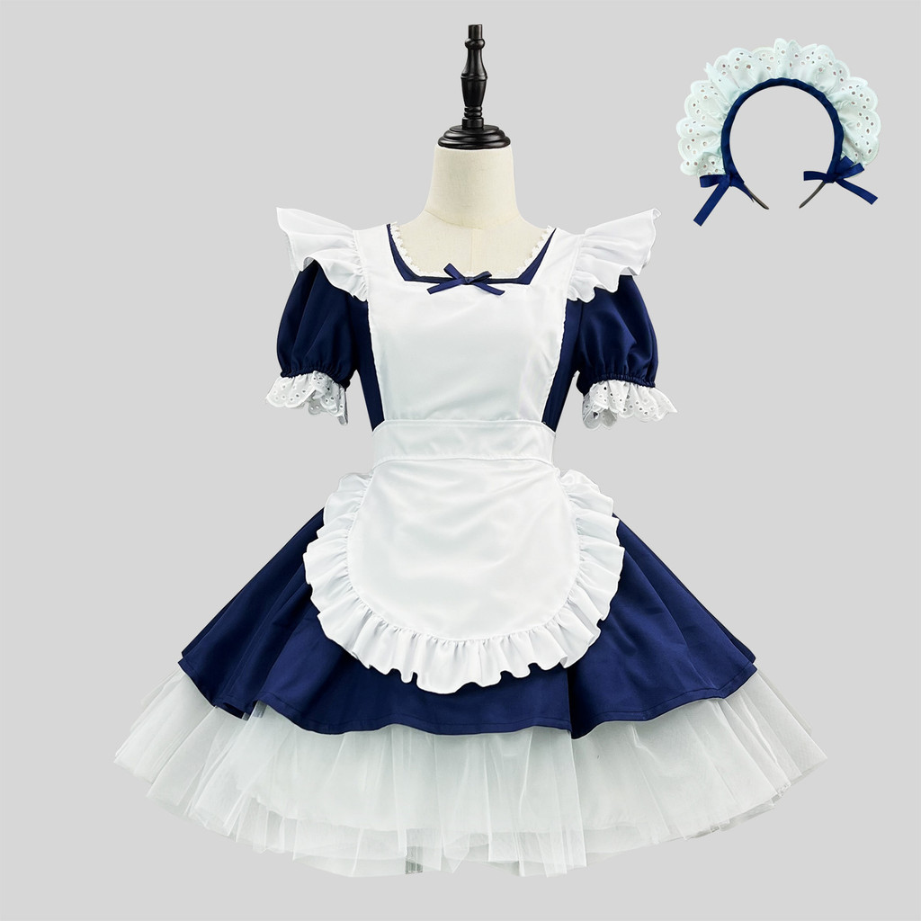 Classic Angel Maid Dress Japanese Alice Soft Girl Lolita Maid Dress ...