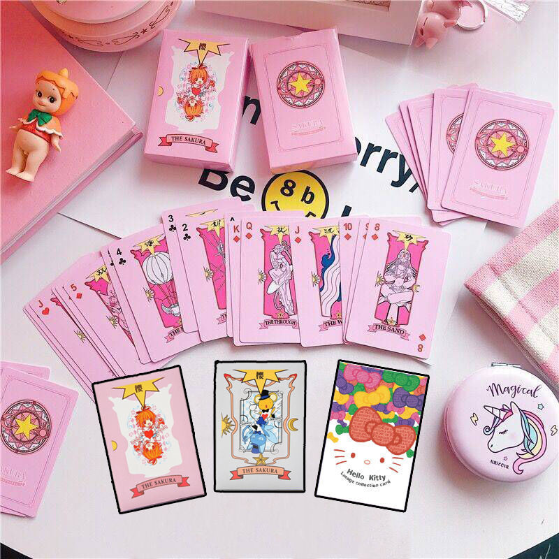 [Ready Stock] Hello Kitty Girl Pink Cartoon Anime Variety Sakura Magic ...