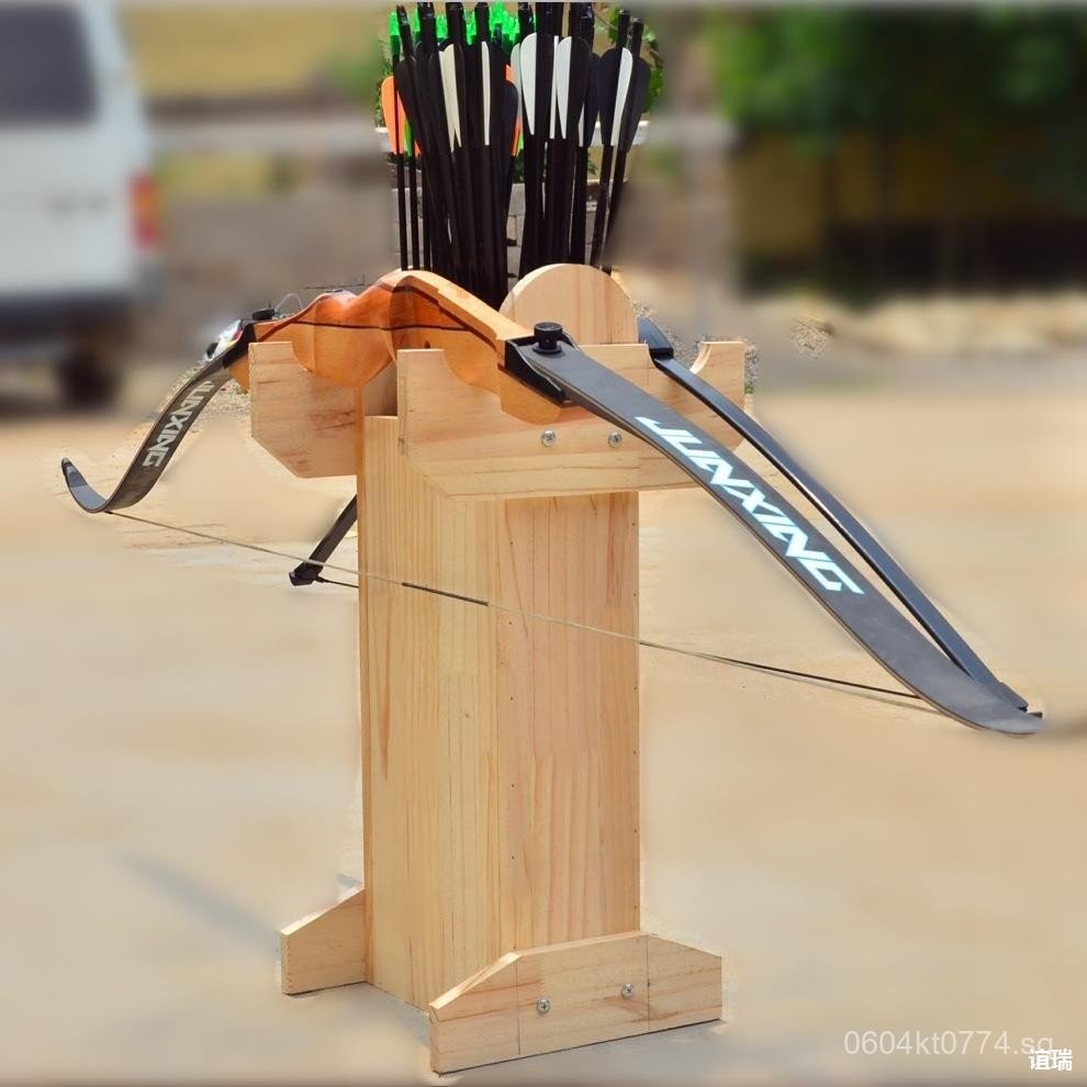 Traditional Exhibition Bow Stand Composite Antique Style Archery ...