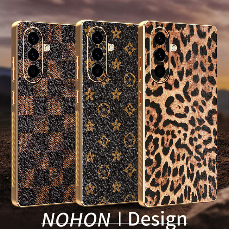 Luxury Leather Phone Case For Samsung Galaxy A56 A36 A26 A16 A06 A55 A35 A25 A15 A05S A05 4G 5G ...