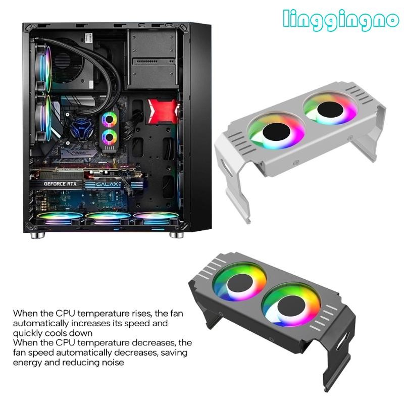 RR DDR4 DDR5 Cooler ARGB PWM Cooling Fan DDR Memory Heatsink for Desktop Computer | Shopee Singapore