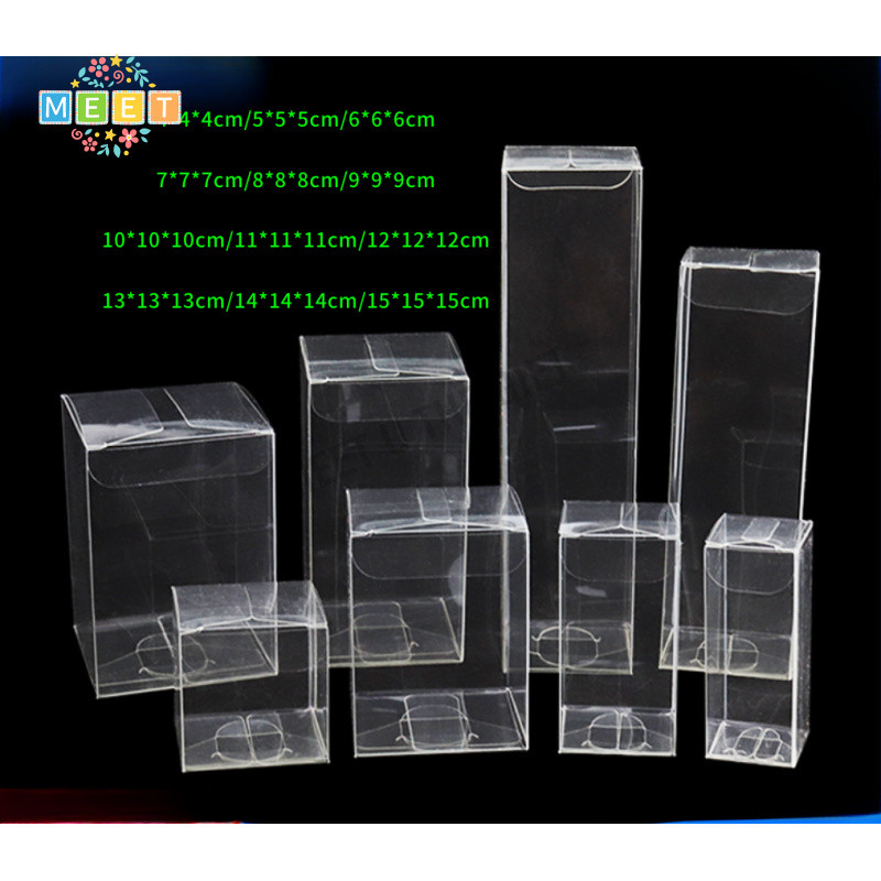 20pcs/Square pvc Transparent Box small size/Gift Candy Box/cake Gift ...