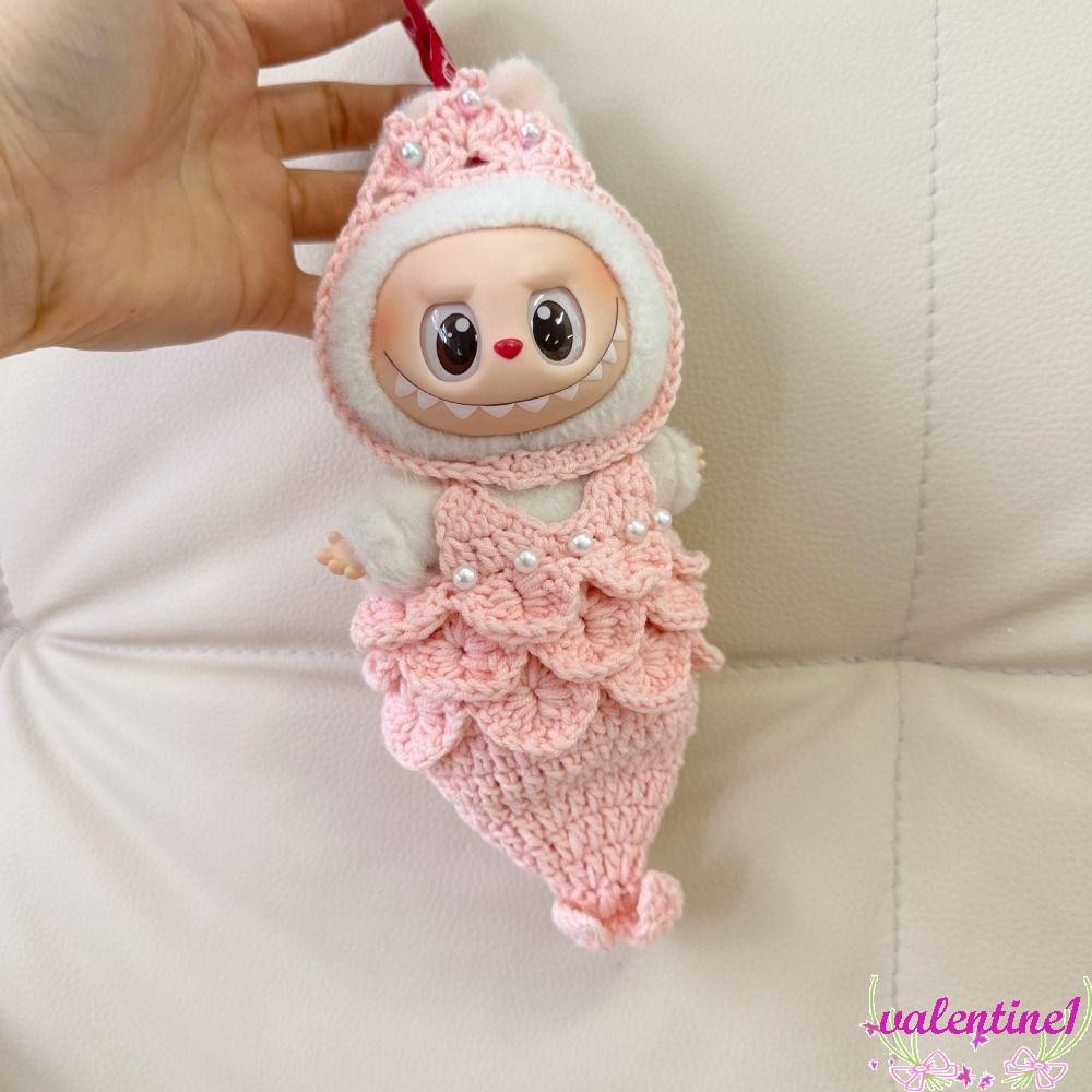 VALENTINE1 Sitting Labubu Time Cloth, Dress Up Handmade Labubu Doll's ...