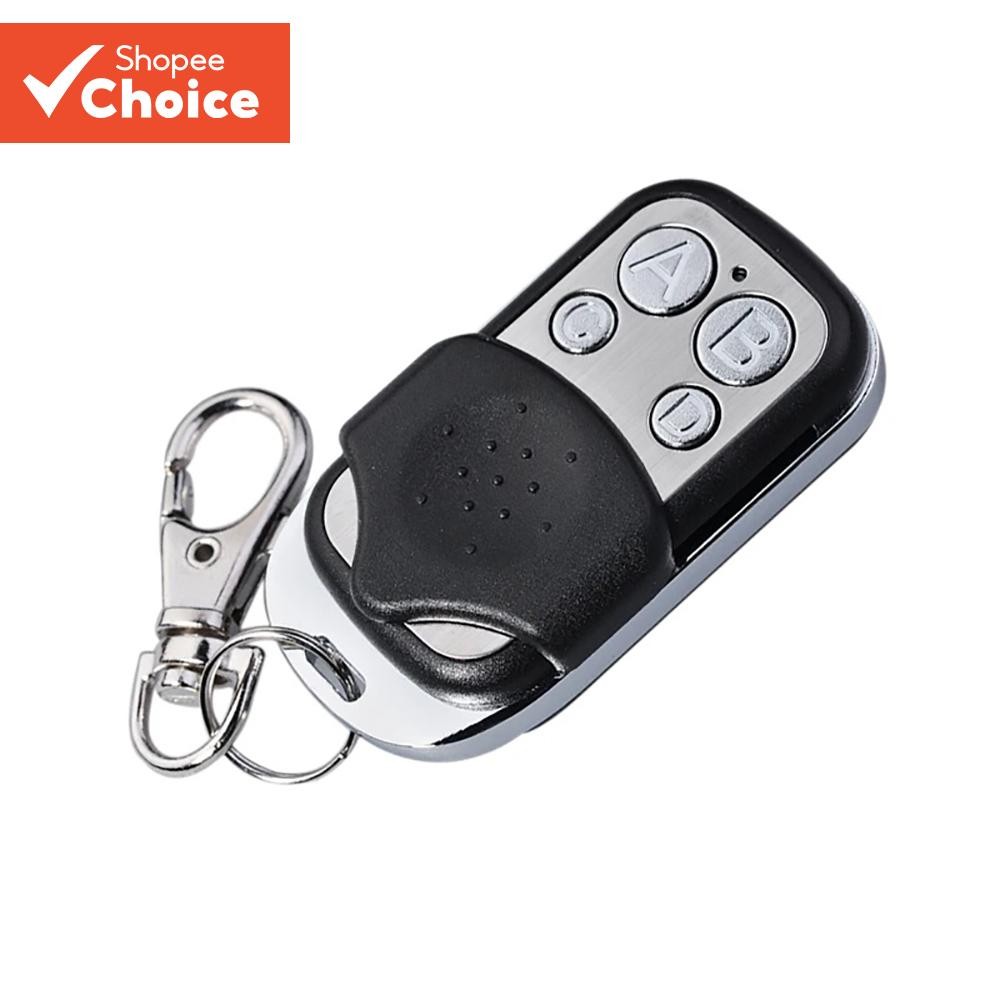 Metal Button Remote Control Transmitter ABCD/Lock Unlock 4 Button ...
