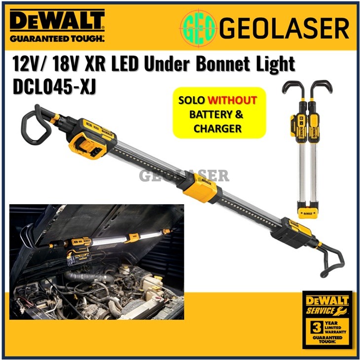 Dewalt 12V/18V XR DCL045-XJ LED Under Bonnet Light - Tool Only | Shopee ...